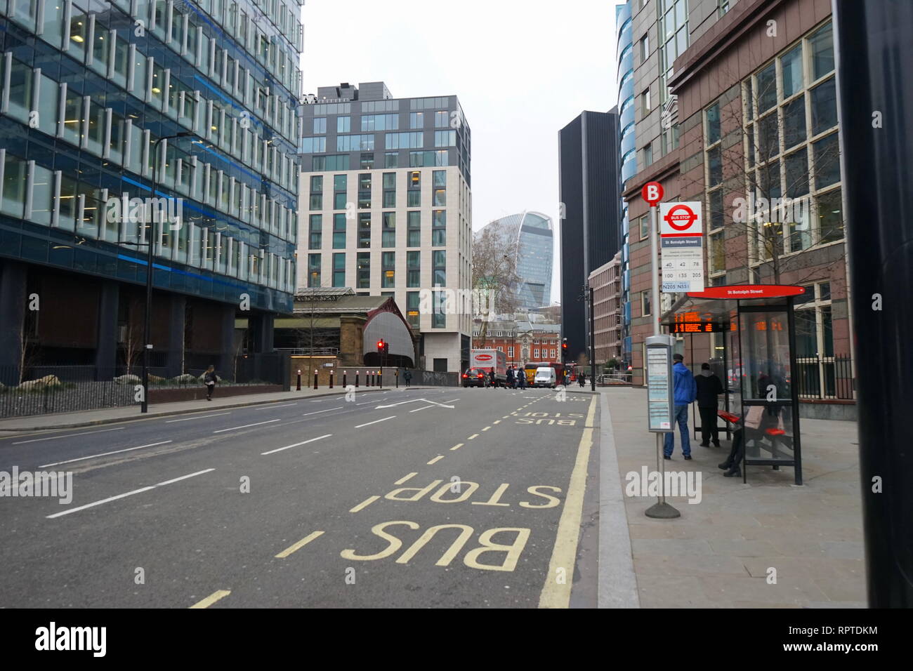 St Botolph Street, Algate, London, England, U.K Stock Photo - Alamy