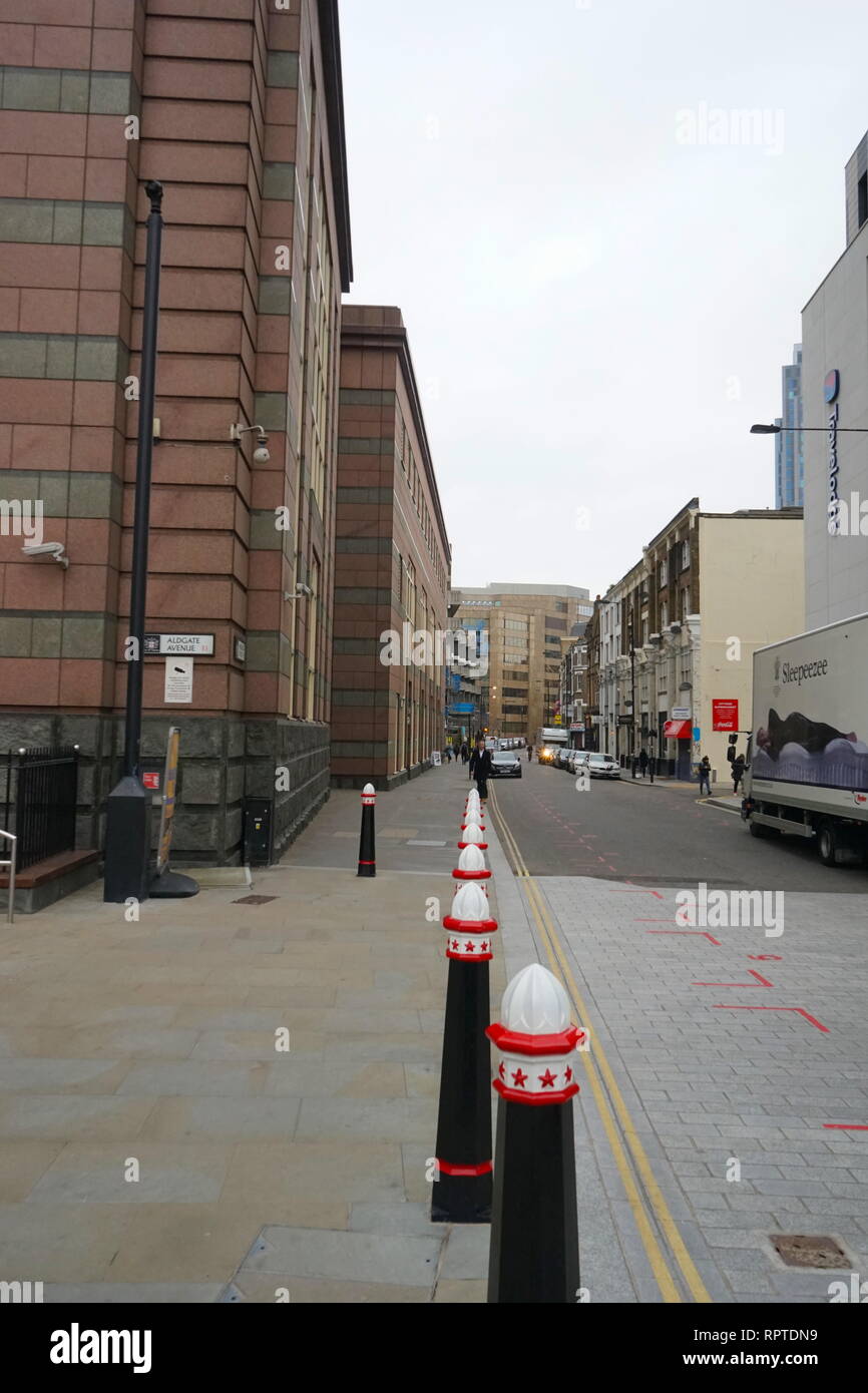 Middlesex Street in Algate, Whitechapel, London, England, U.K Stock ...