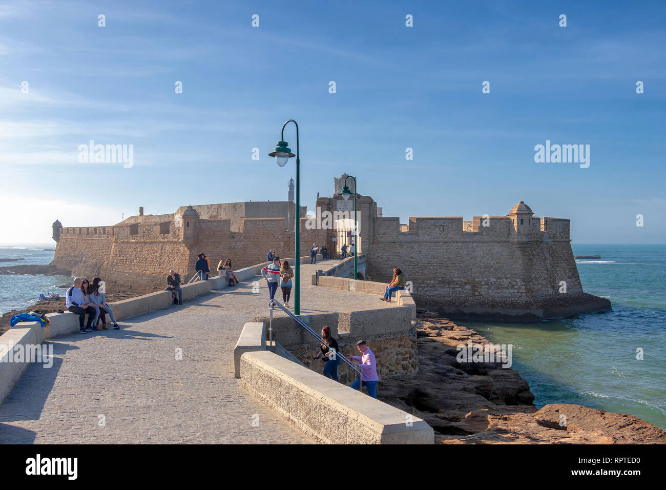 Cadiz castle hi-res stock photography and images - Alamy