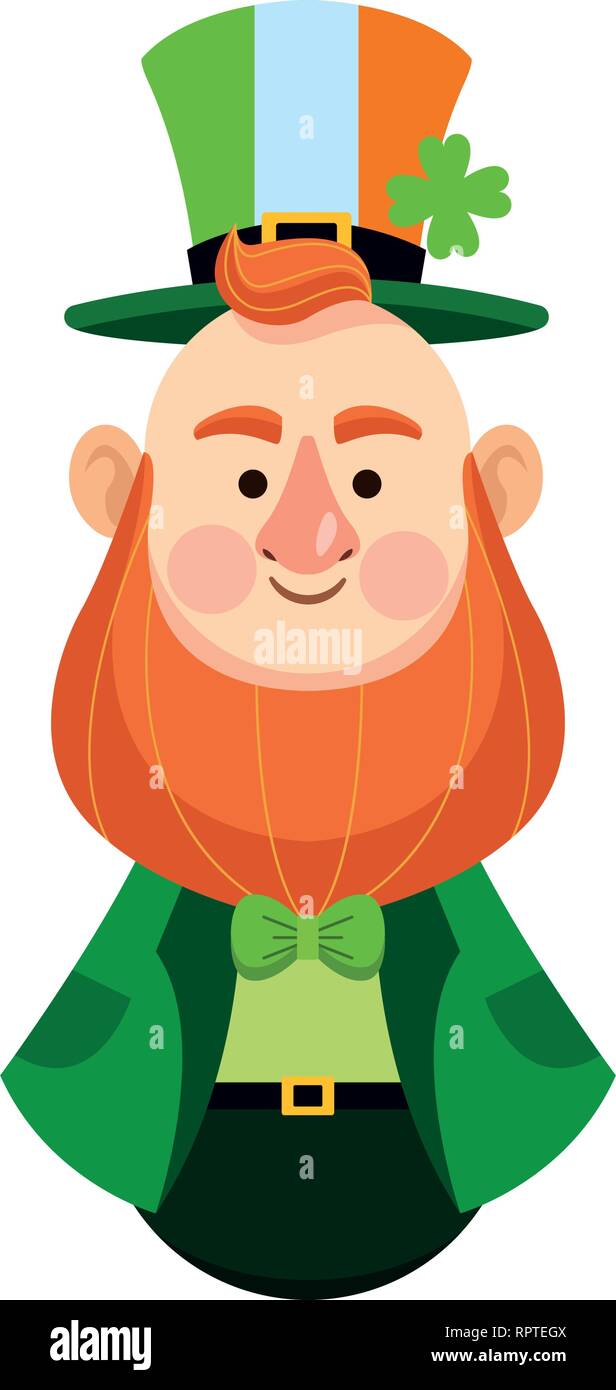 St patricks elf cartoon Stock Vector Image & Art - Alamy