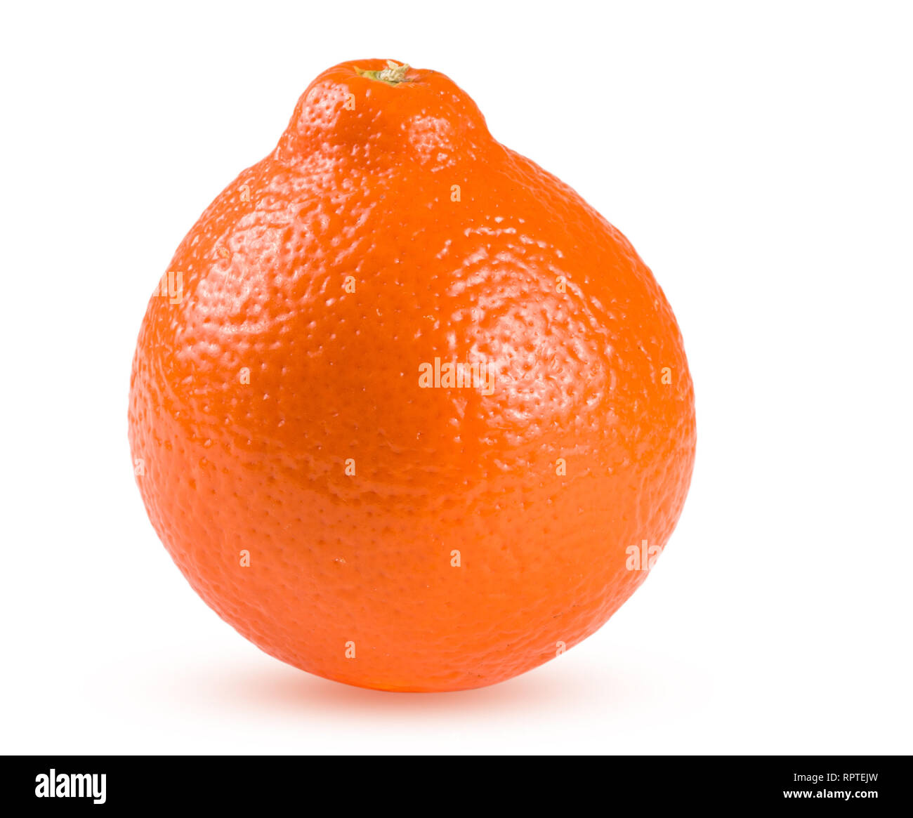 orange tangerine or Mineola isolated on white background Stock Photo ...