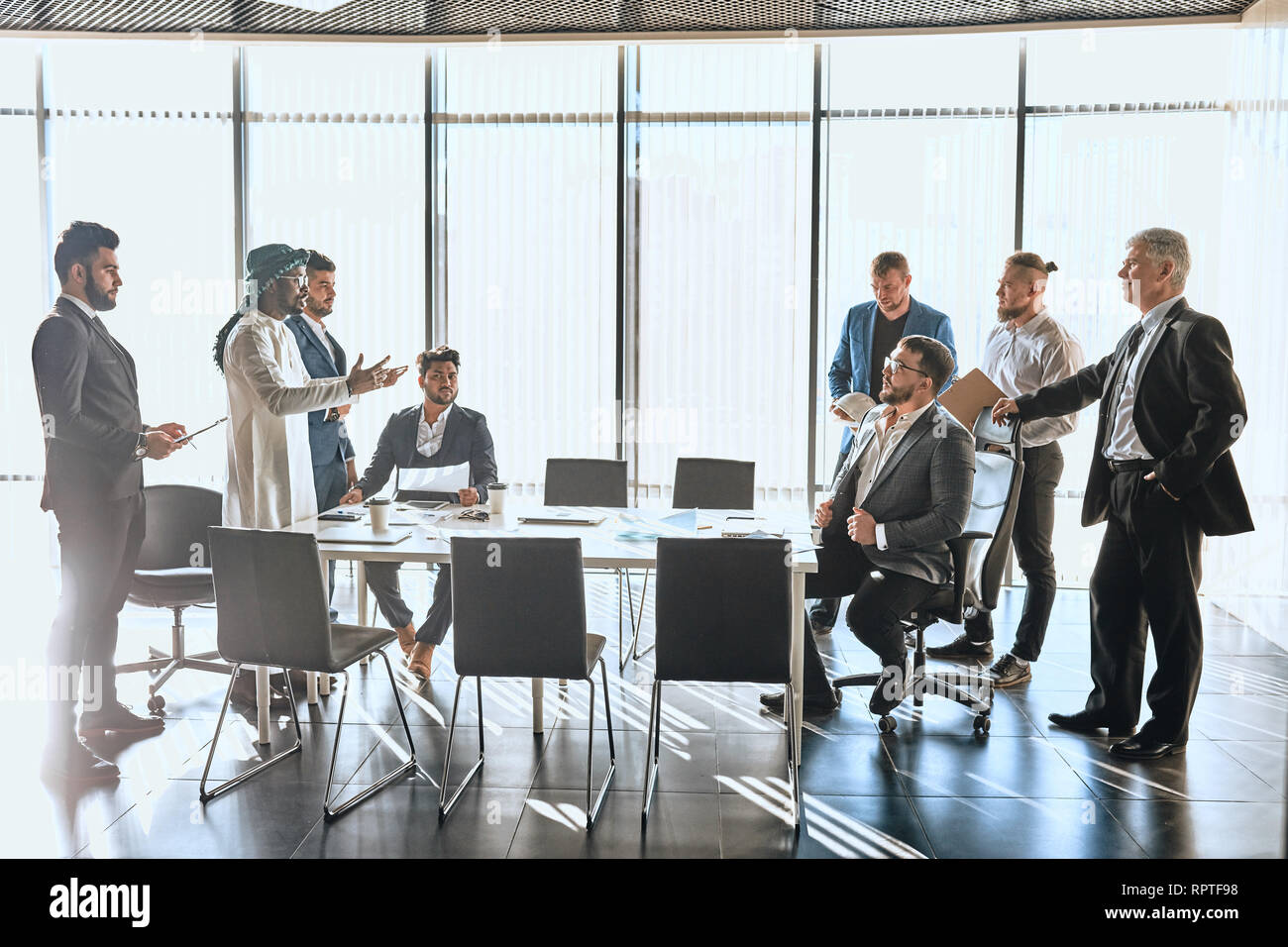 Communication between enemies hi-res stock photography and images - Alamy