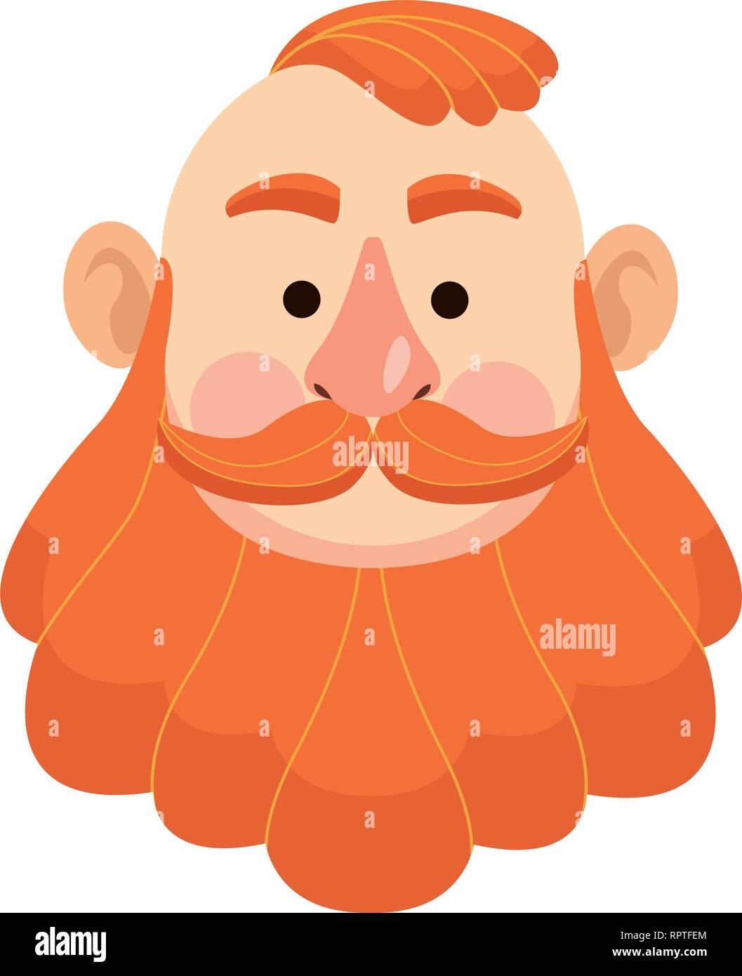 Irish man face Stock Vector Image & Art - Alamy