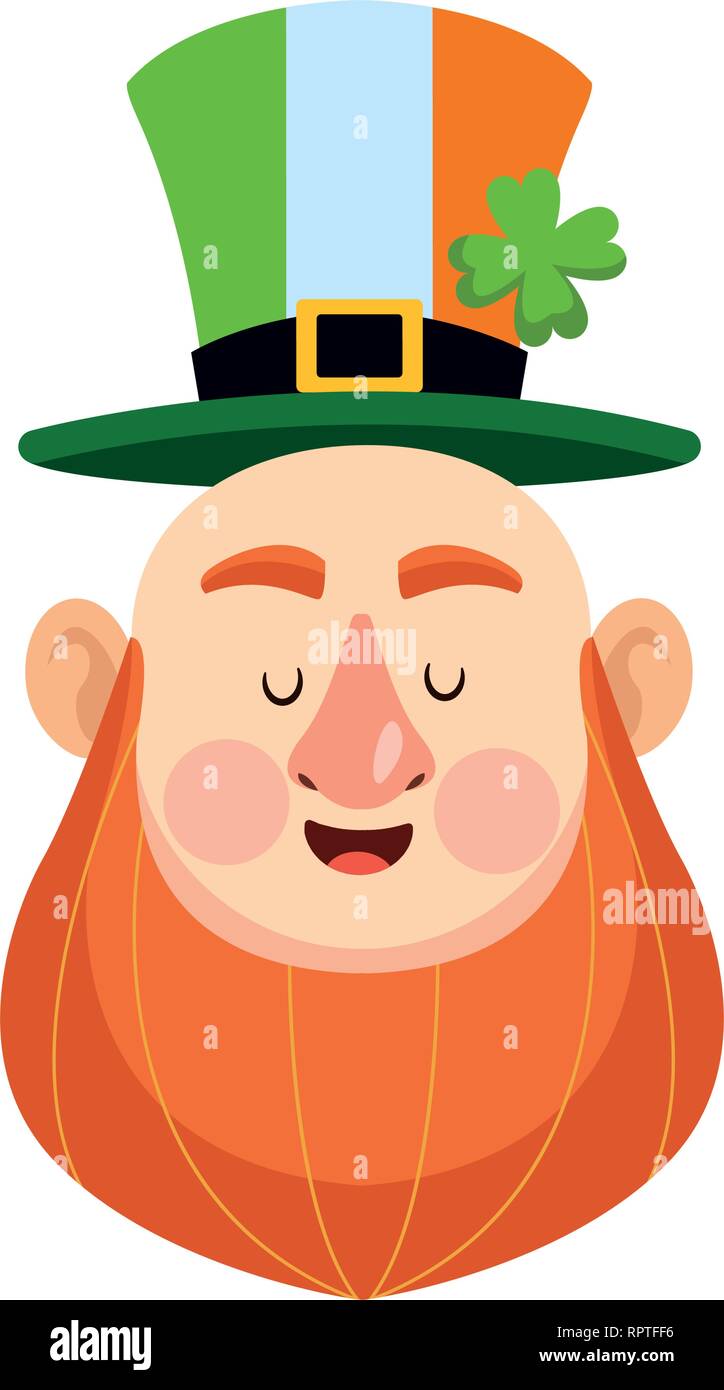 Saint patrick elf face Stock Vector Image & Art - Alamy