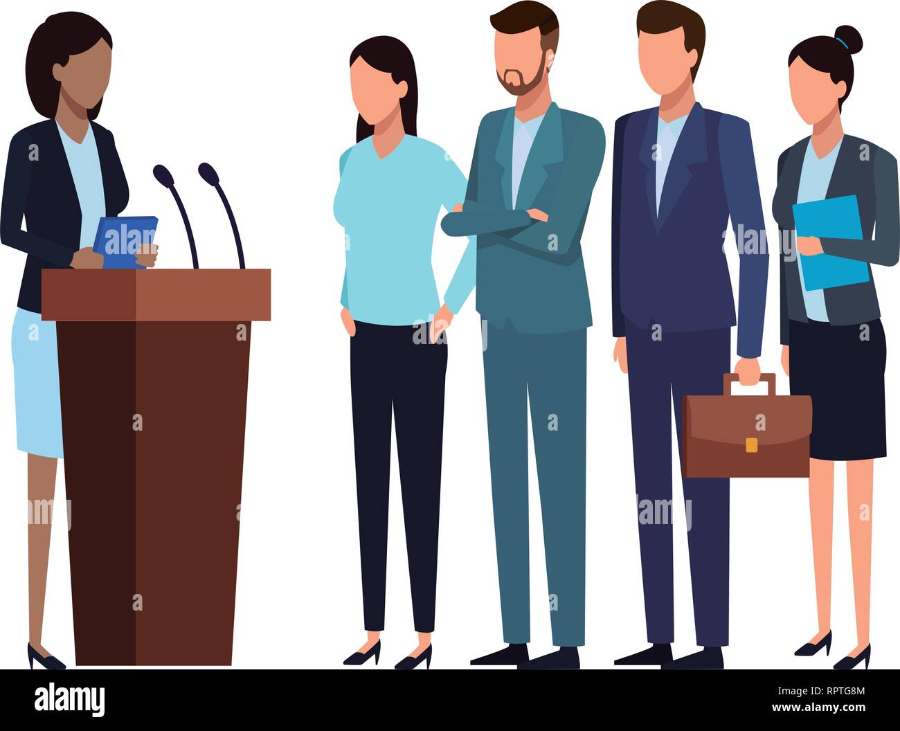 executive business cartoon Stock Vector Image & Art - Alamy