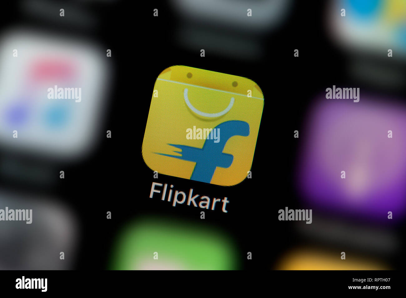Flipkart logo hi-res stock photography and images - Alamy