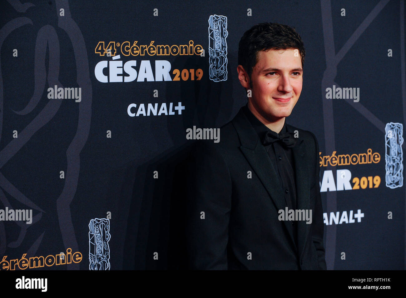 Vincent Lacoste seen on the red carpet during the Cesar Film Awards ...