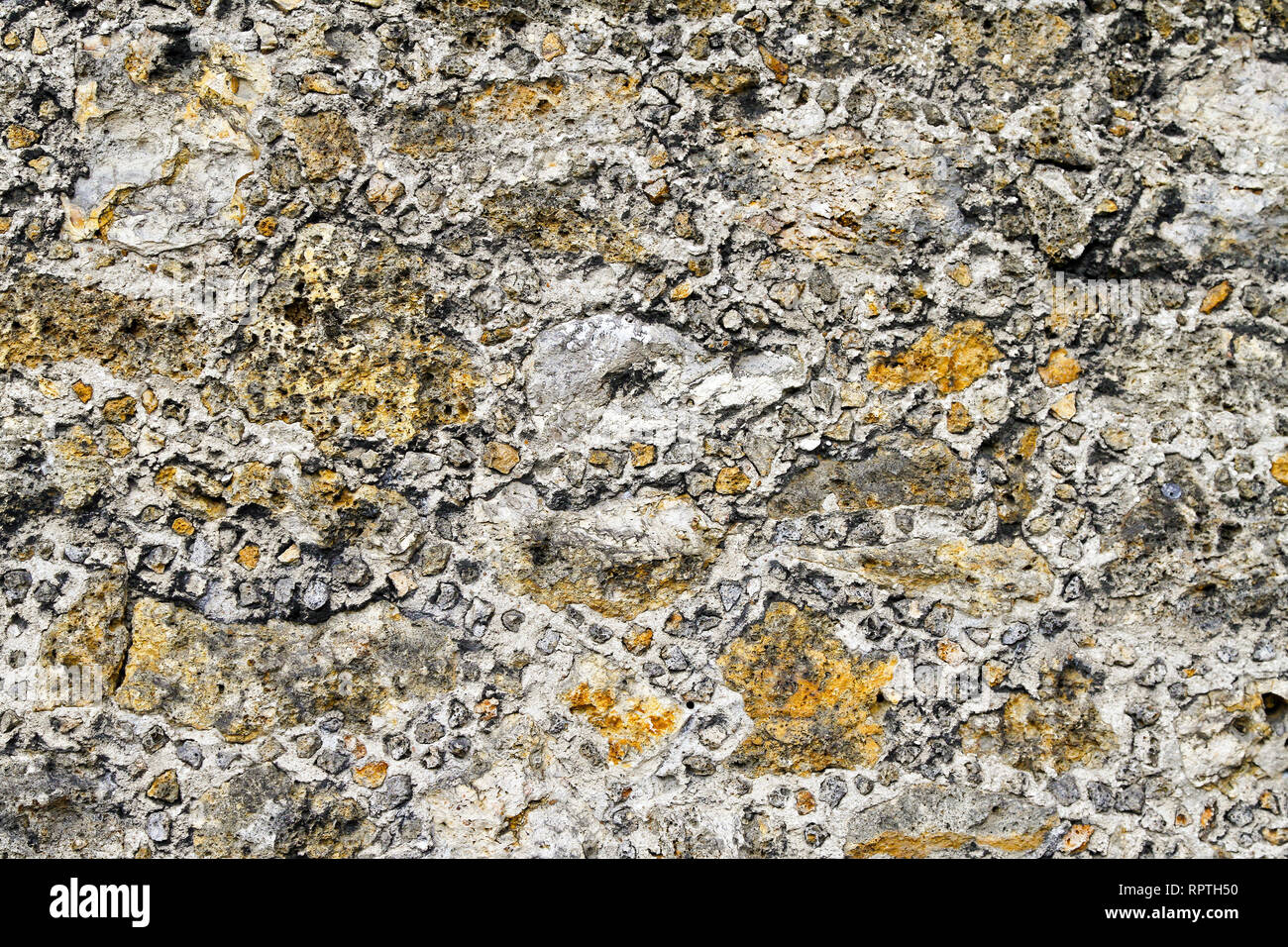 Close up shot of stone wall texture Stock Photo - Alamy
