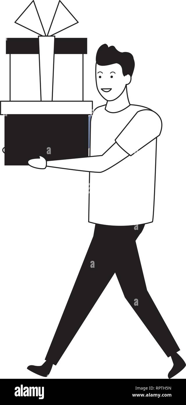 young man cartoon Stock Vector Image & Art - Alamy