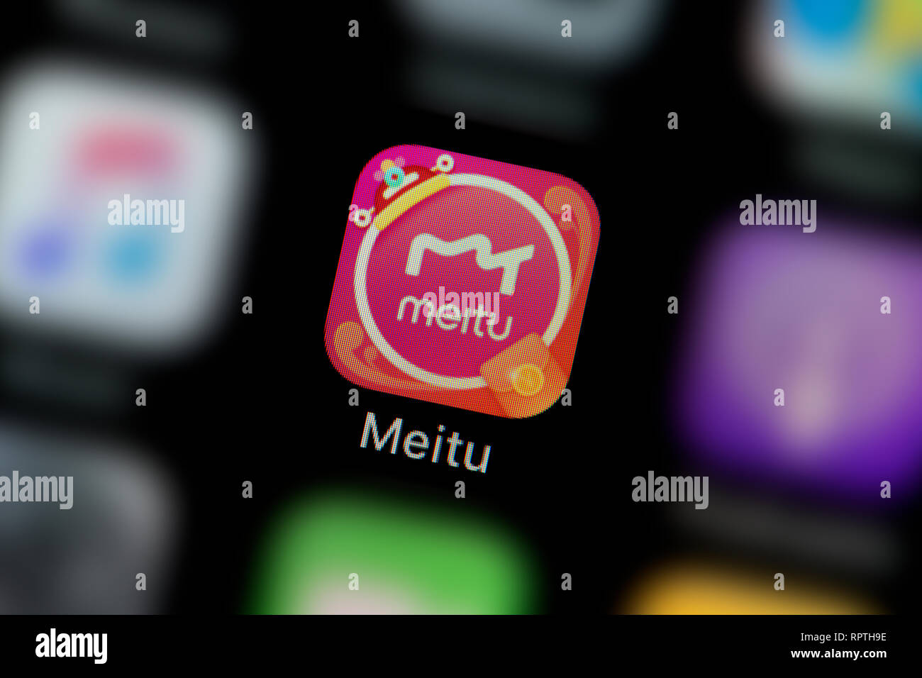 Meitu icon hi-res stock photography and images - Alamy