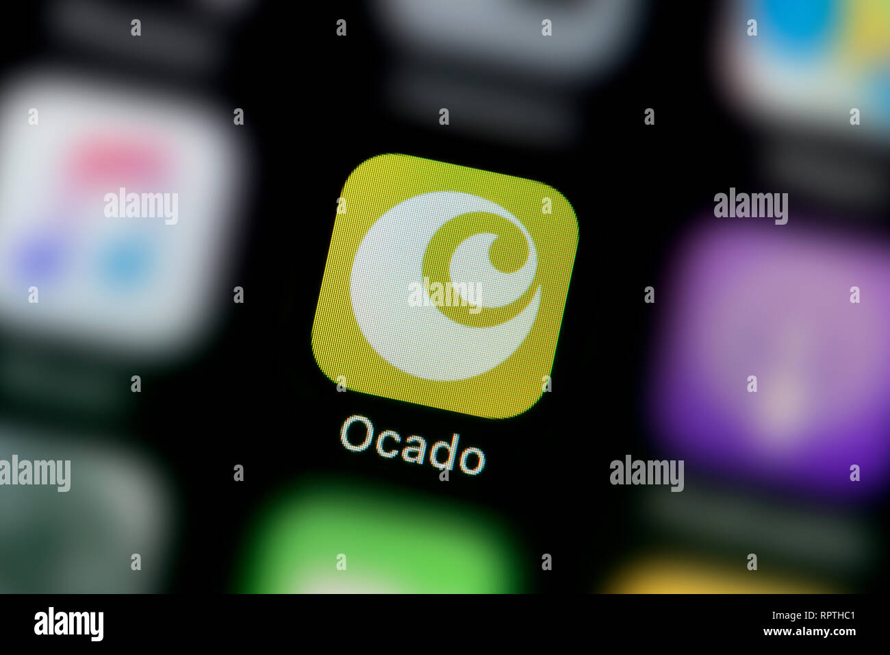 Ocado app hi-res stock photography and images - Alamy