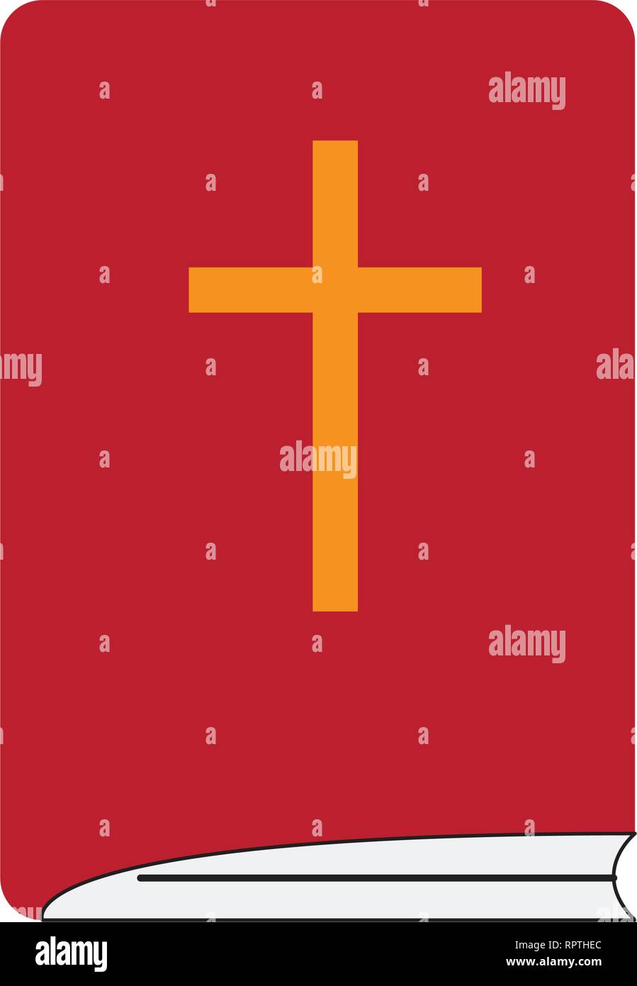 Open holy bible Stock Vector Images - Alamy