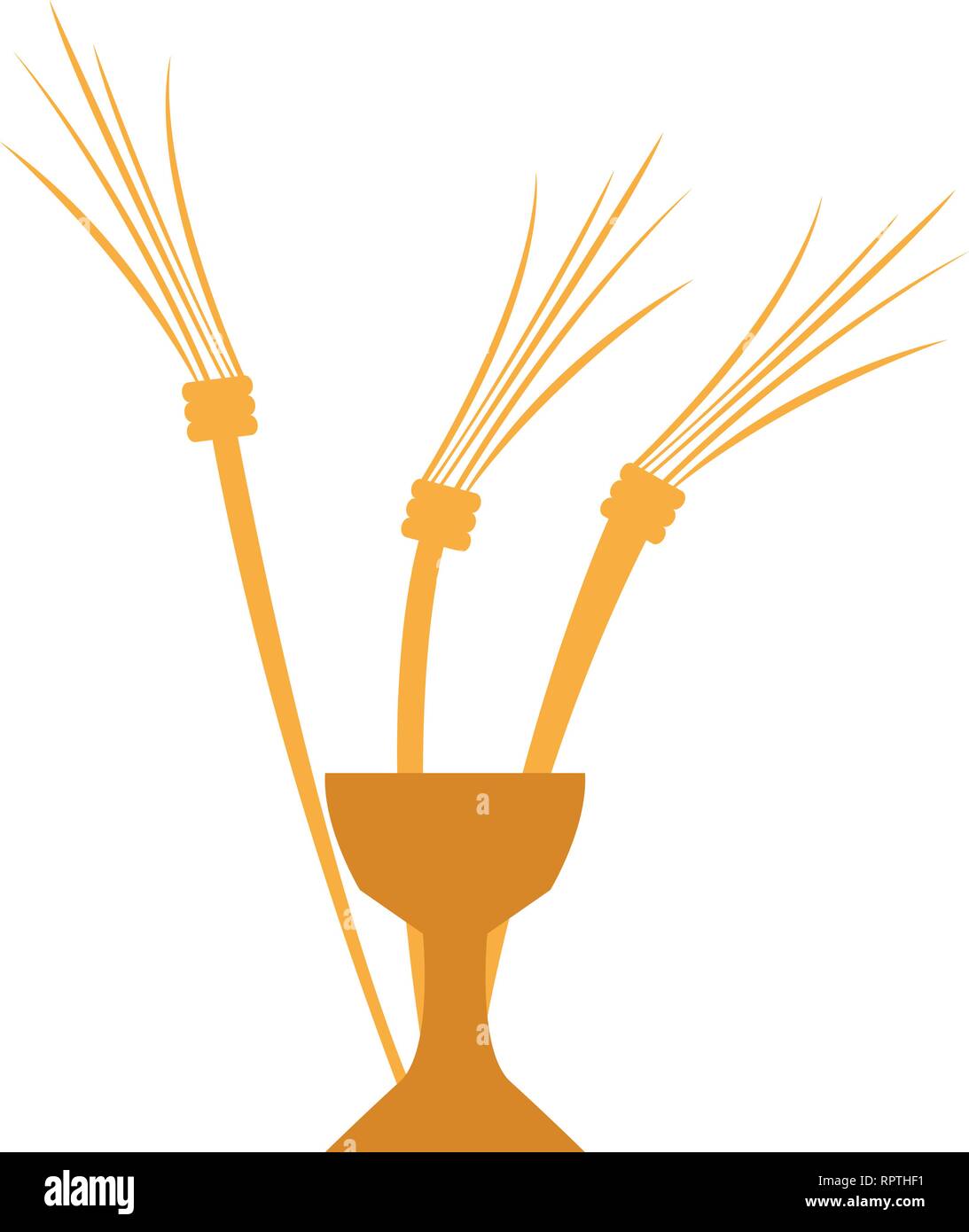 Chalice with earn of corn Stock Vector Image & Art - Alamy