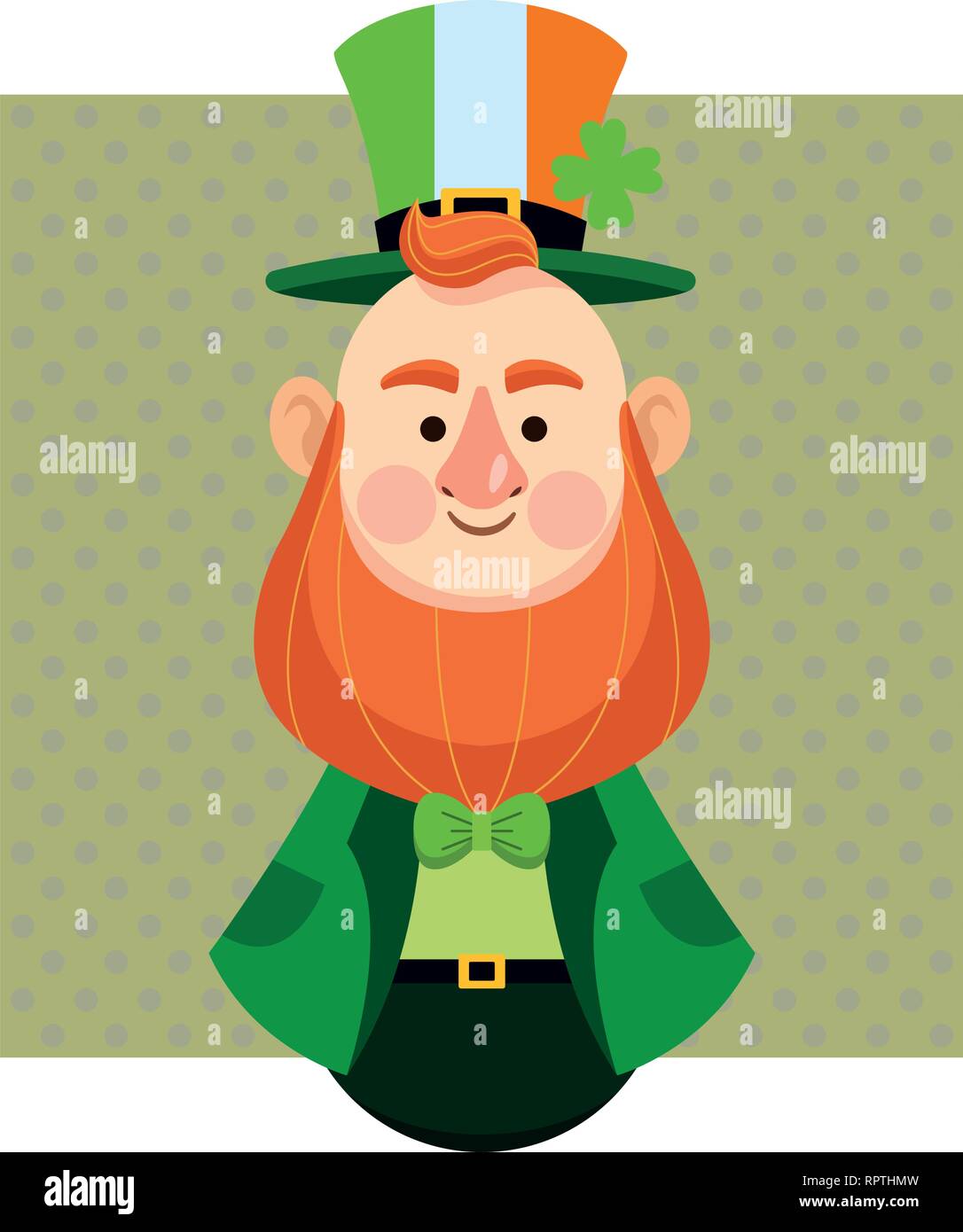 St patricks elf cartoon Stock Vector Image & Art - Alamy