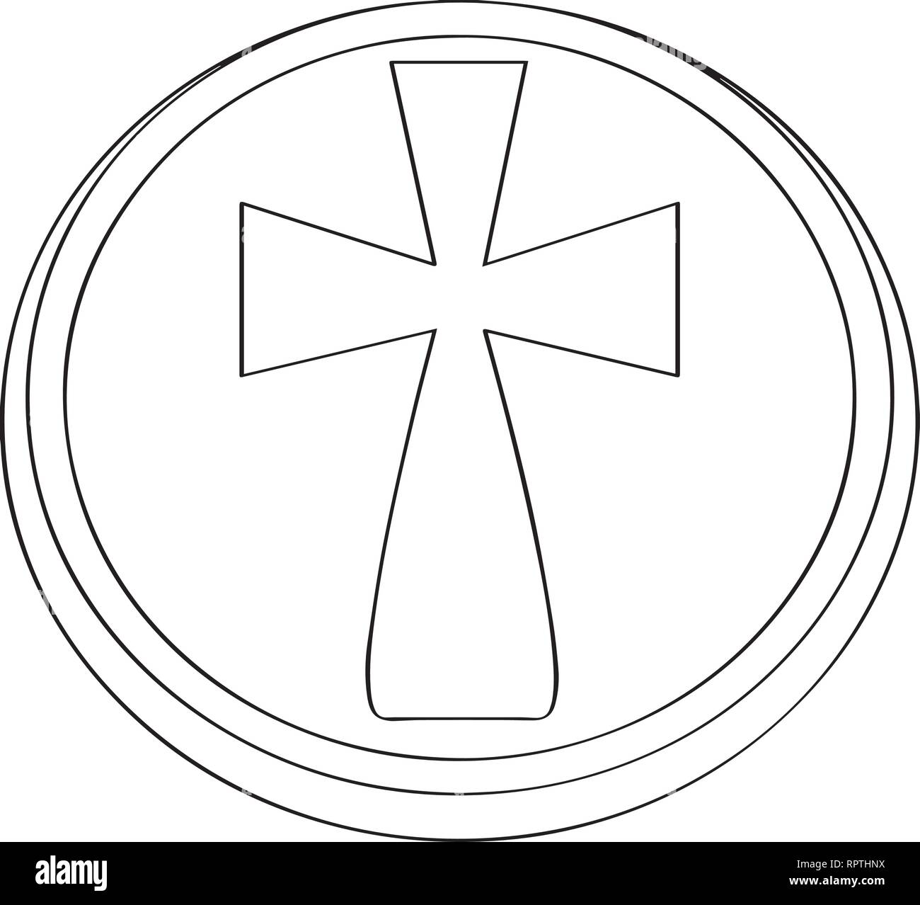 Isolated host outline Stock Vector Image & Art - Alamy