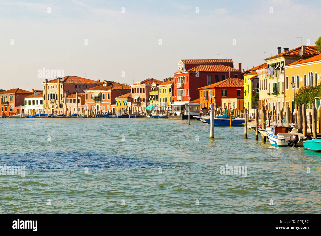 Beautiful landscape of Murano island coast line Stock Photo - Alamy