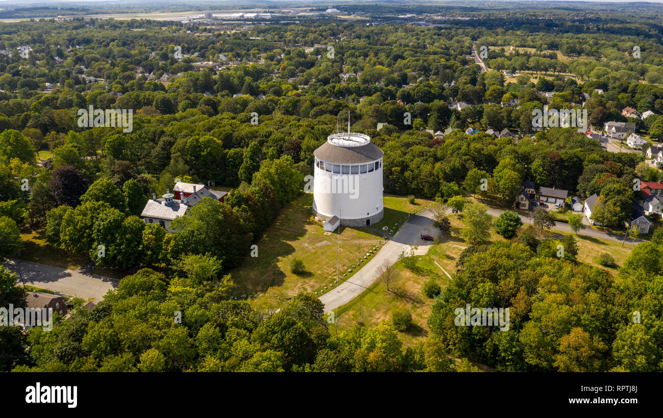 Thomas Hill Standpipe, Bangor, Maine, USA Stock Photo - Alamy