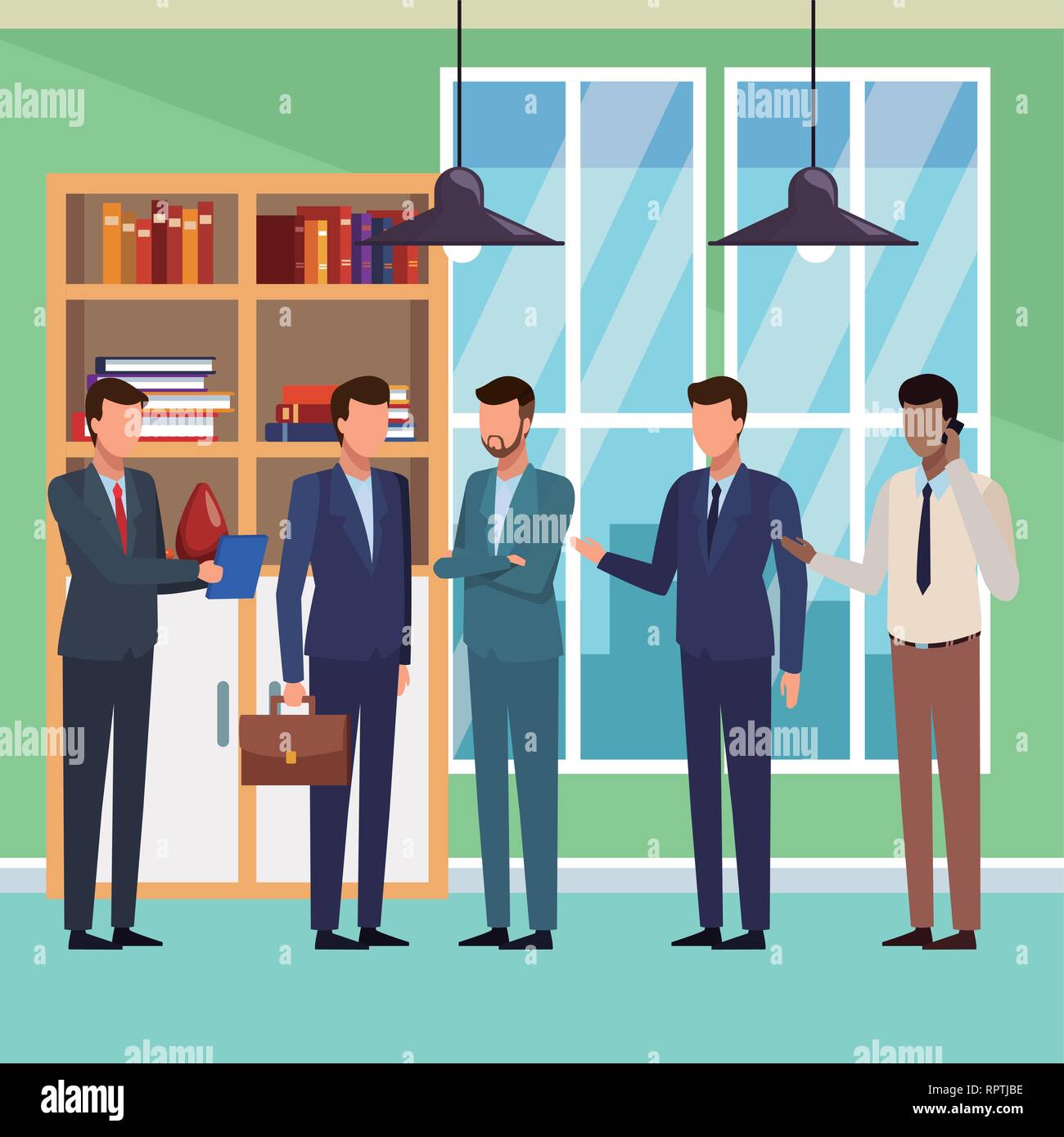 executive business cartoon Stock Vector Image & Art - Alamy
