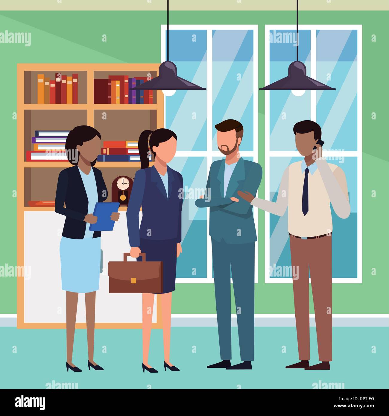 executive business cartoon Stock Vector Image & Art - Alamy