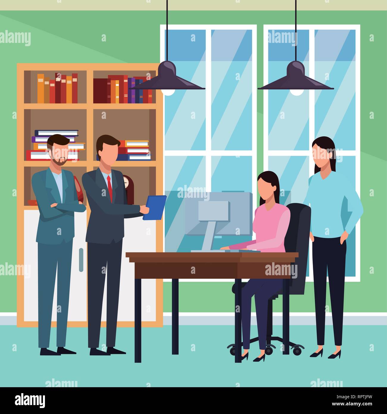 executive business cartoon Stock Vector Image & Art - Alamy