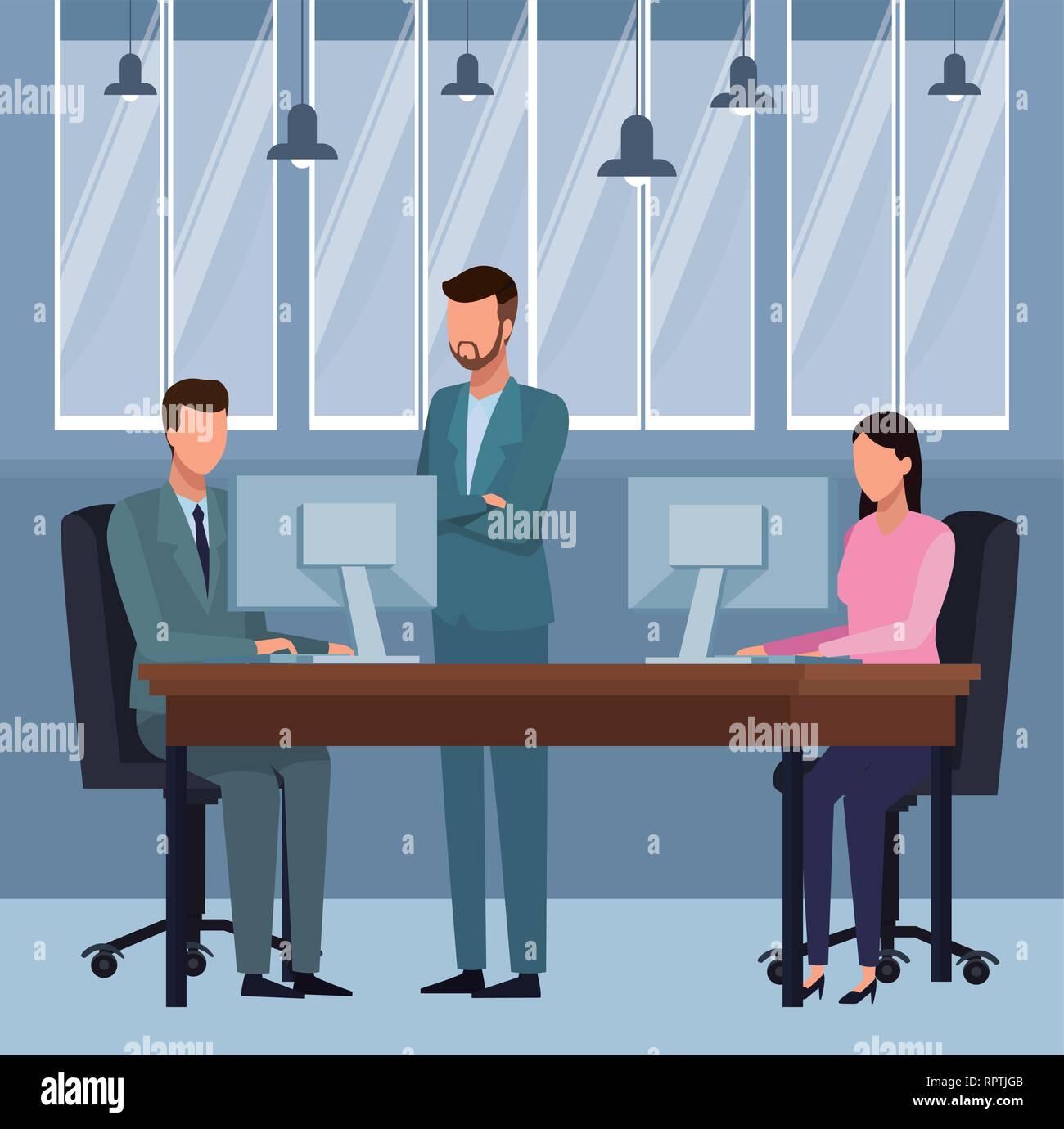 executive business cartoon Stock Vector Image & Art - Alamy