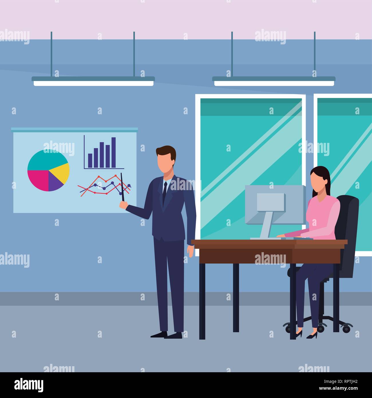 executive business cartoon Stock Vector Image & Art - Alamy