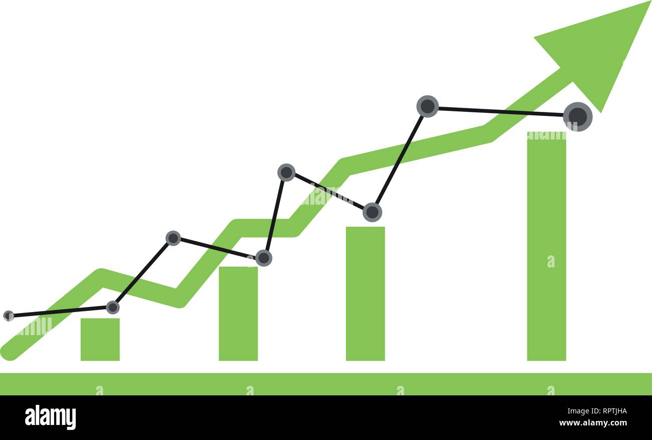 Isolated success business graph Stock Vector Image & Art - Alamy