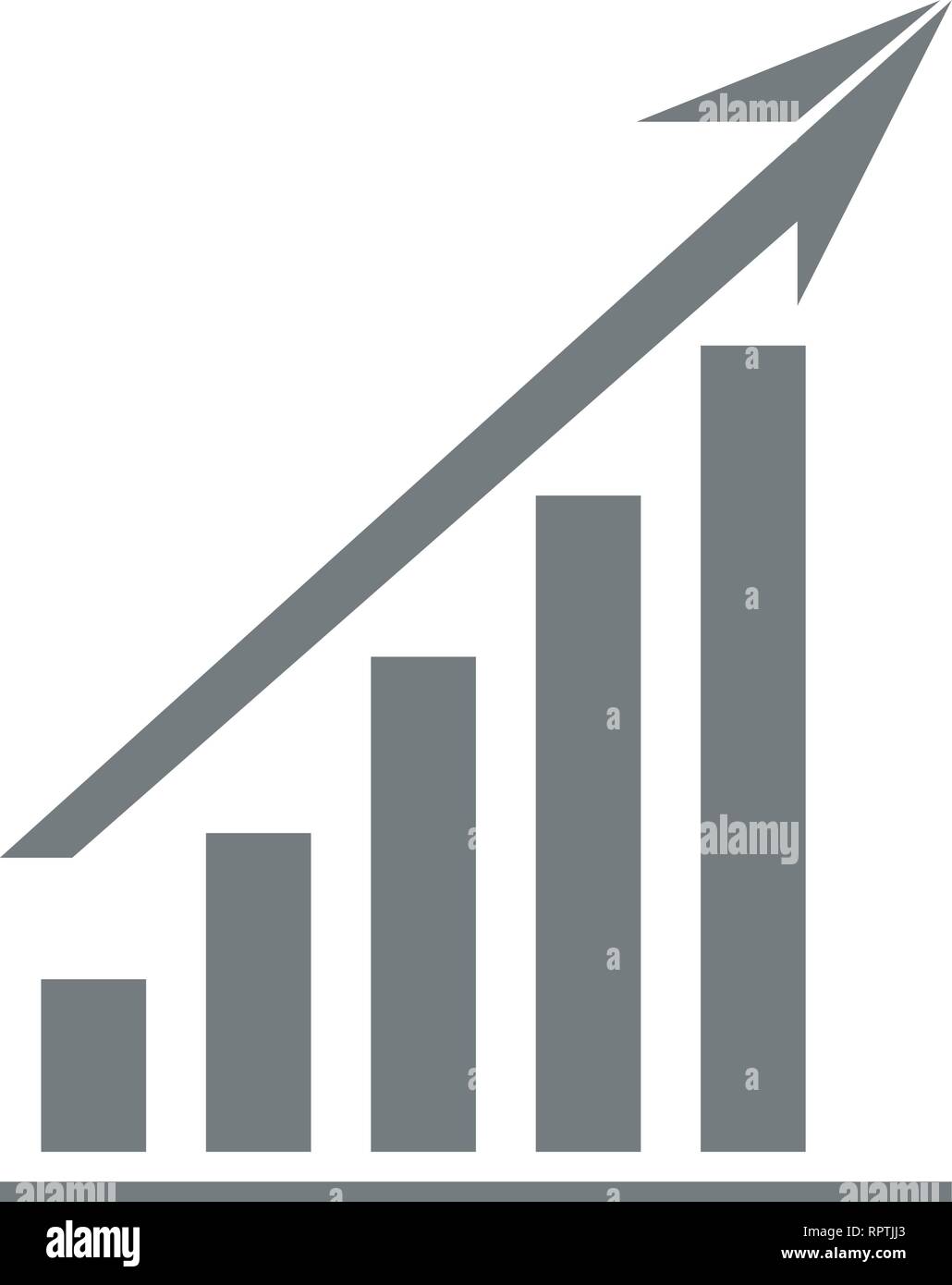 Isolated success business graph Stock Vector Image & Art - Alamy