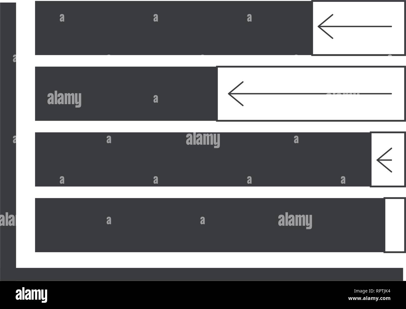 Isolated success business graph Stock Vector Image & Art - Alamy