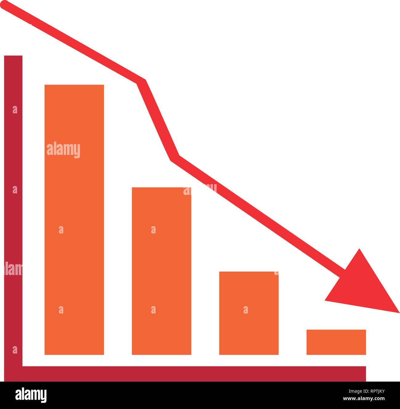 Isolated success business graph Stock Vector Image & Art - Alamy