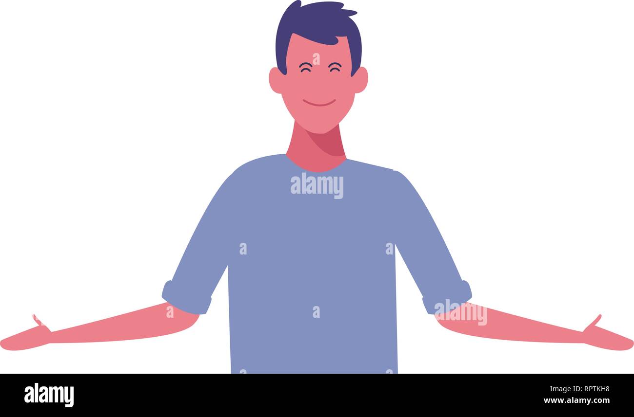 Man upper body Stock Vector Images - Alamy
