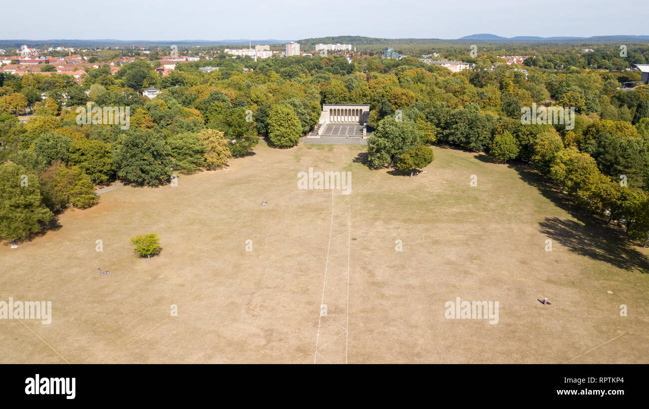 Ehrenhalle aerial hi-res stock photography and images - Alamy