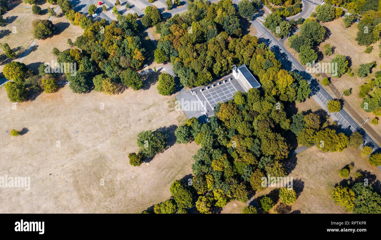 Ehrenhalle or hall of honour, Nazi party rally grounds, Nuremberg ...