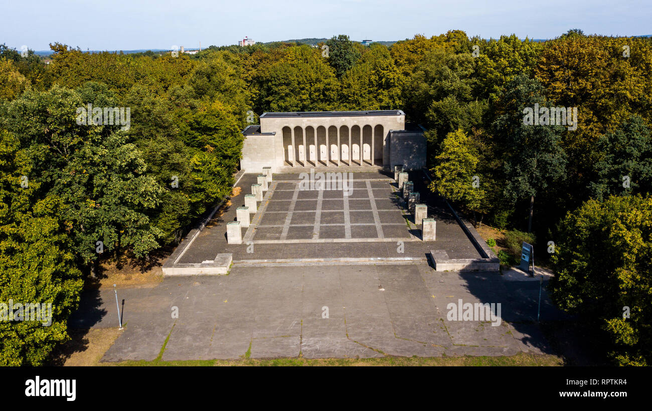 Ehrenhalle or hall of honour, Nazi party rally grounds, Nuremberg ...