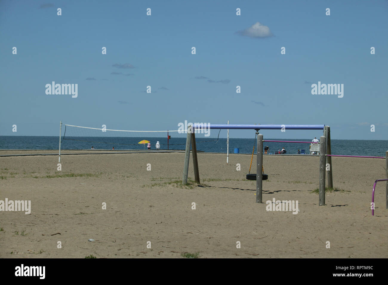 The beach on Lake Erie, Ashtabula, Oh Stock Photo - Alamy