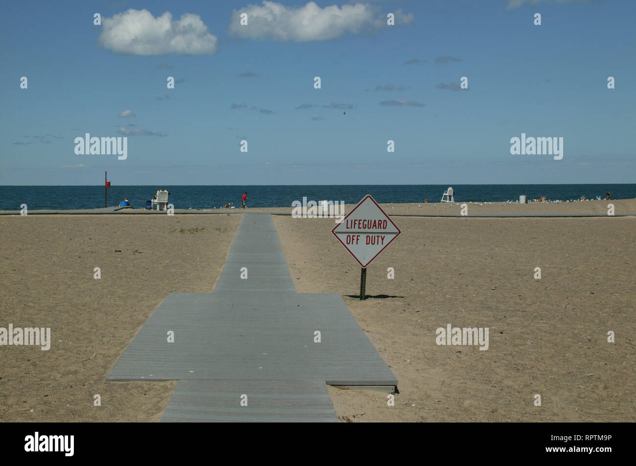 The beach on Lake Erie, Ashtabula, Oh Stock Photo - Alamy