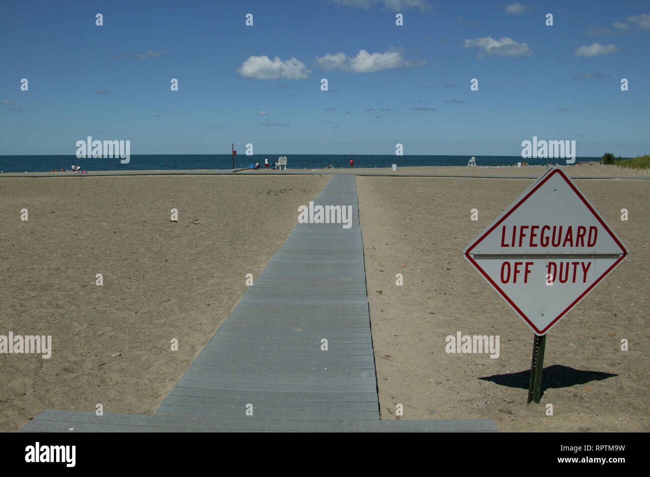 The beach on Lake Erie, Ashtabula, Oh Stock Photo - Alamy