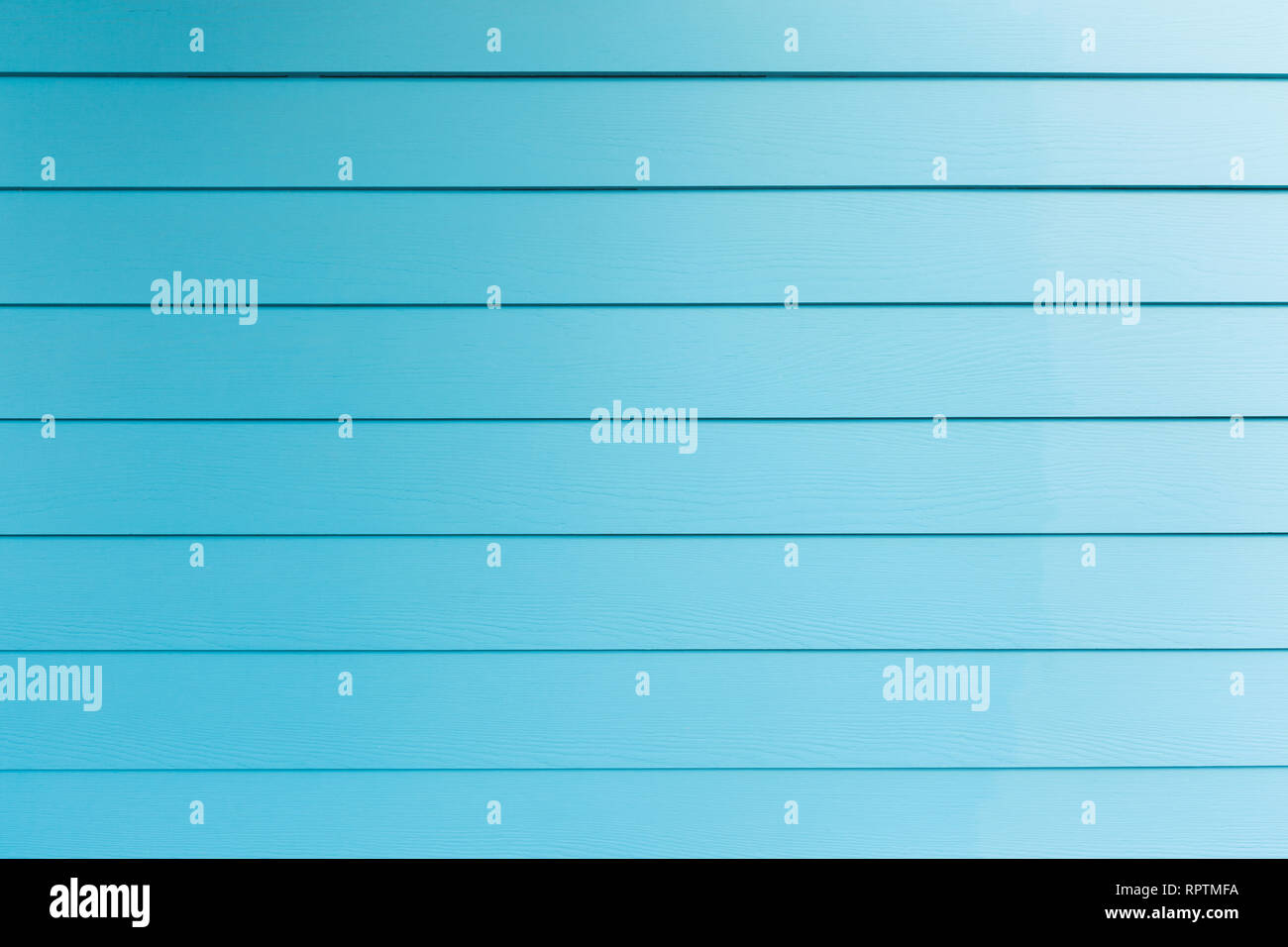 Background of gradient and shading blue wall made from artificial wood ...