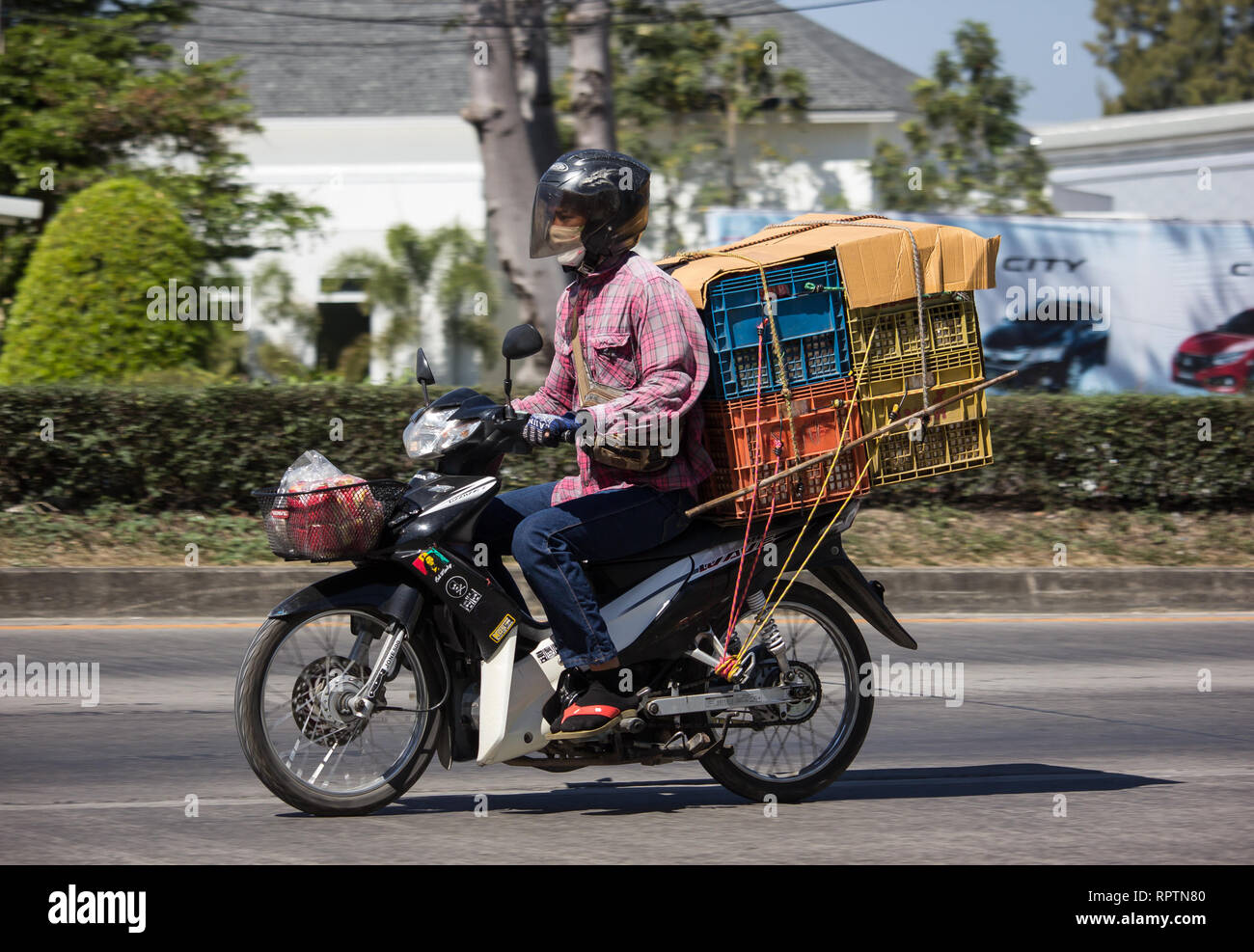Honda wave motorbike hi-res stock photography and images - Alamy