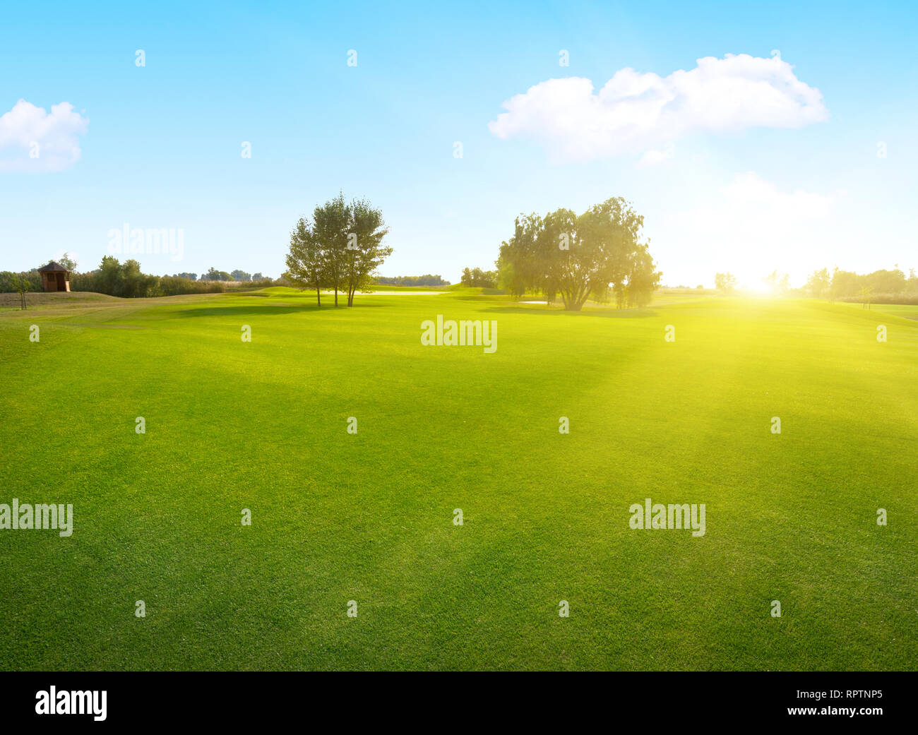 Idyllic field hi-res stock photography and images - Alamy