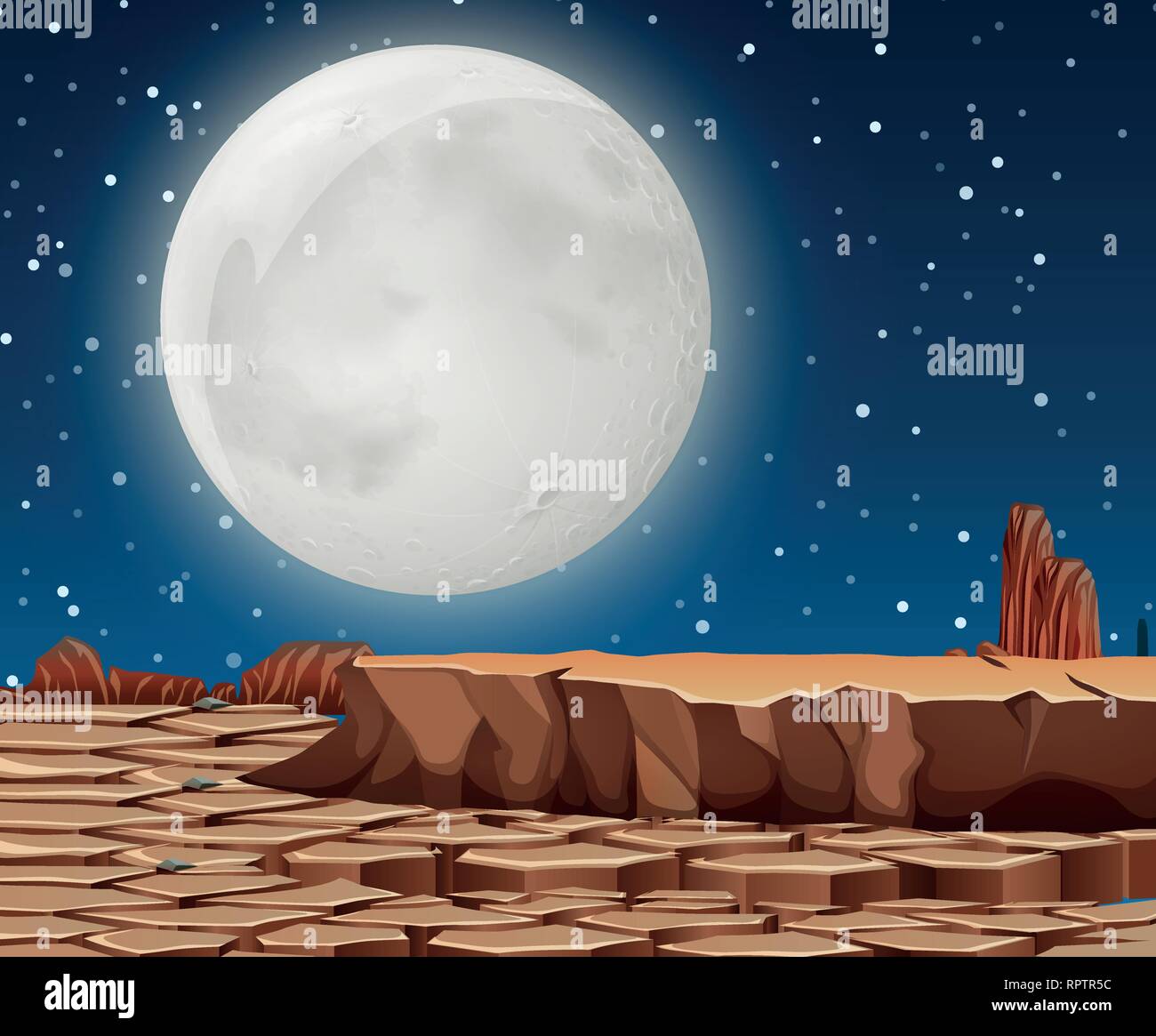Drought land dry tree Stock Vector Images - Alamy
