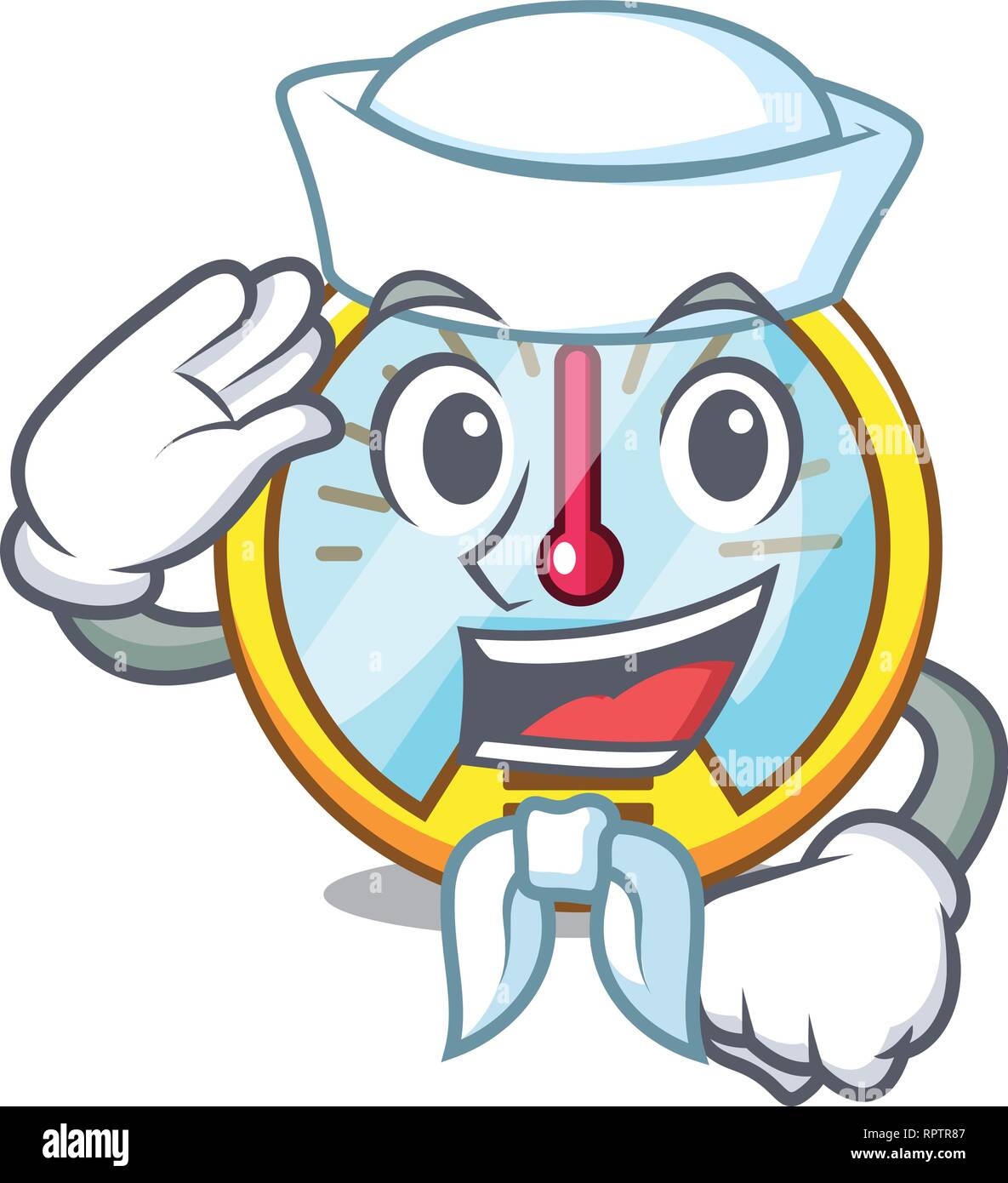 Sailor speedometer in the a cartoon shape Stock Vector Image & Art - Alamy