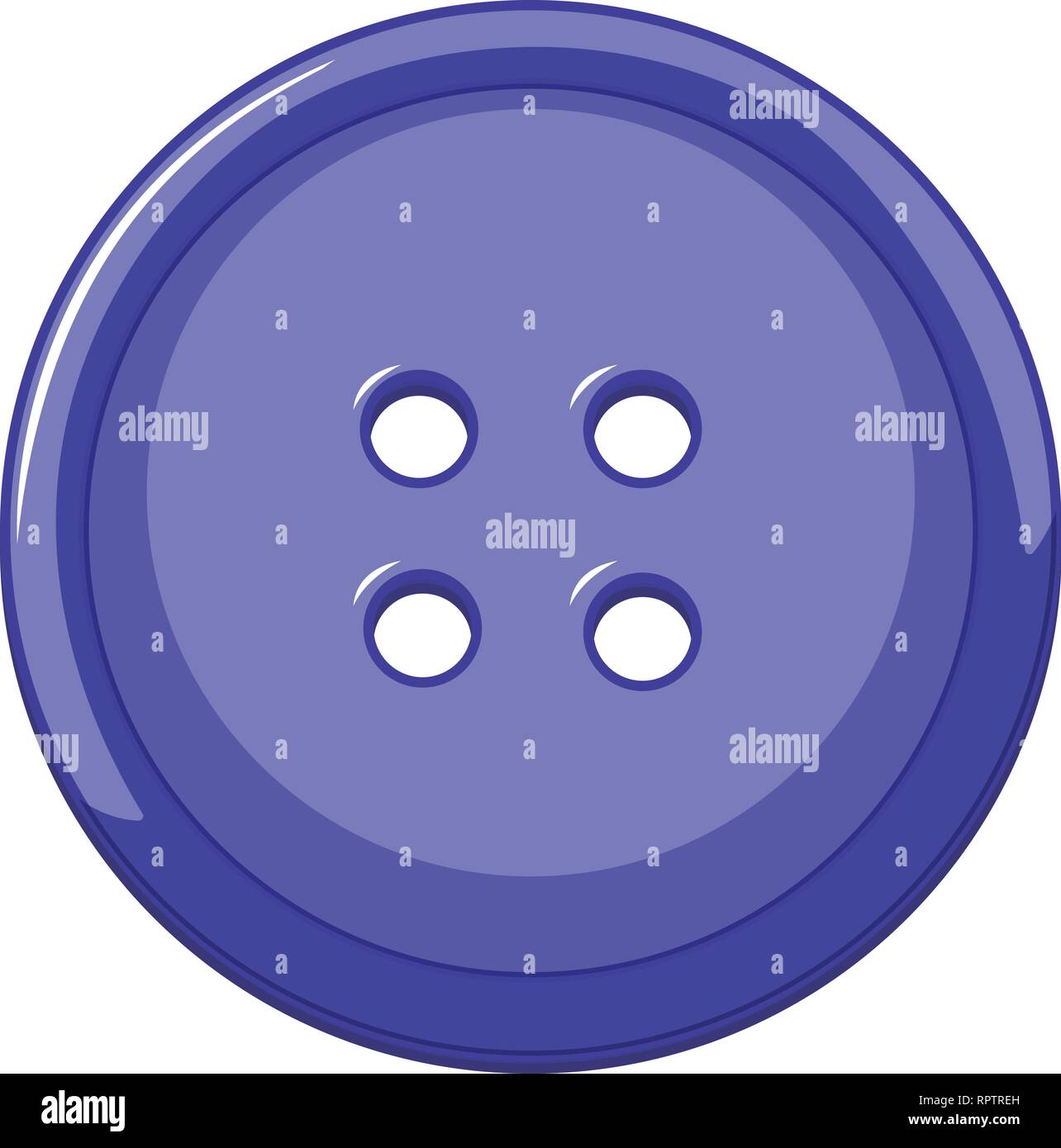 Large purple button white background illustration Stock Vector Image ...