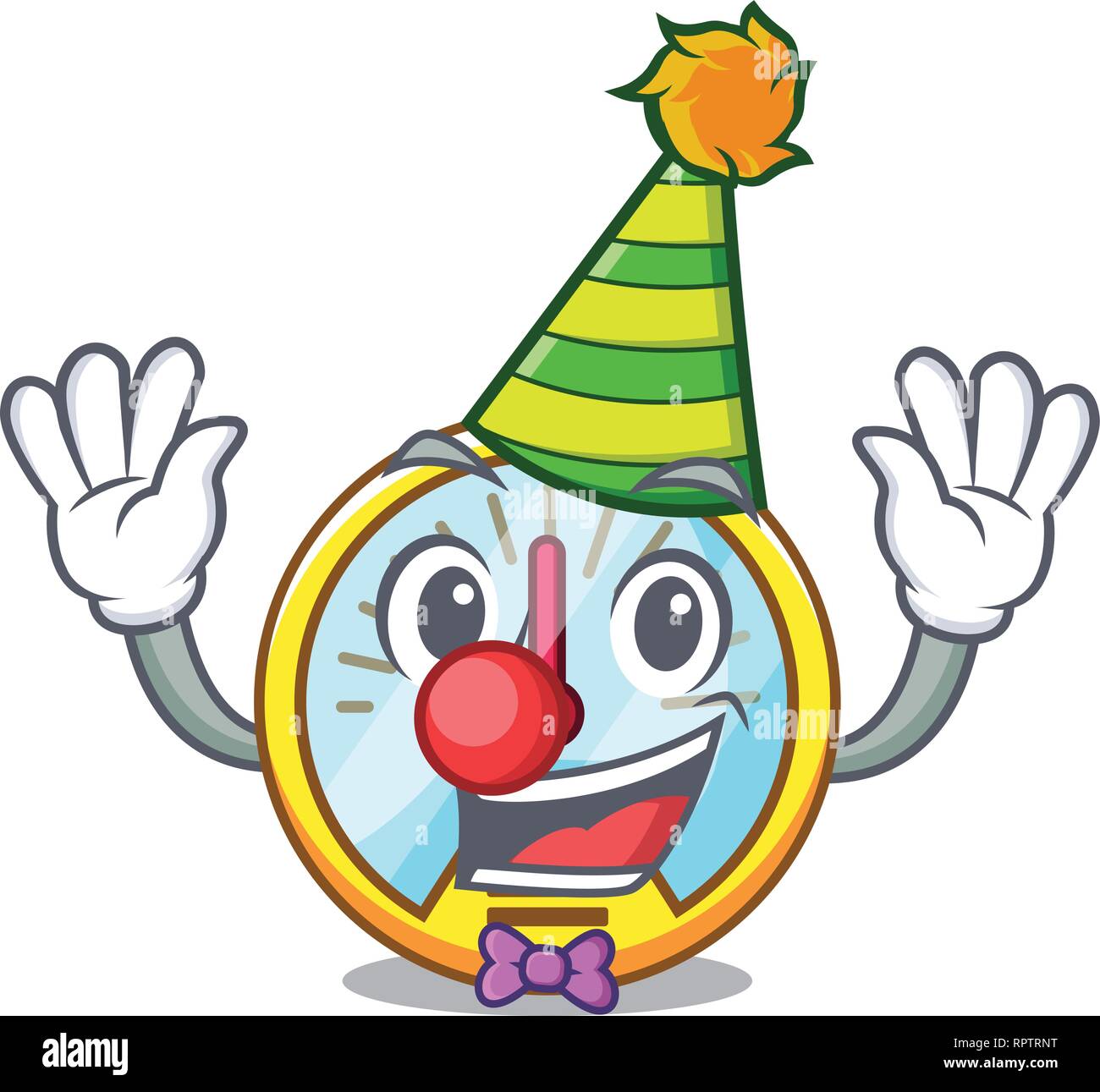 Clown speedometer on a in cartoon motorbike Stock Vector Image & Art ...
