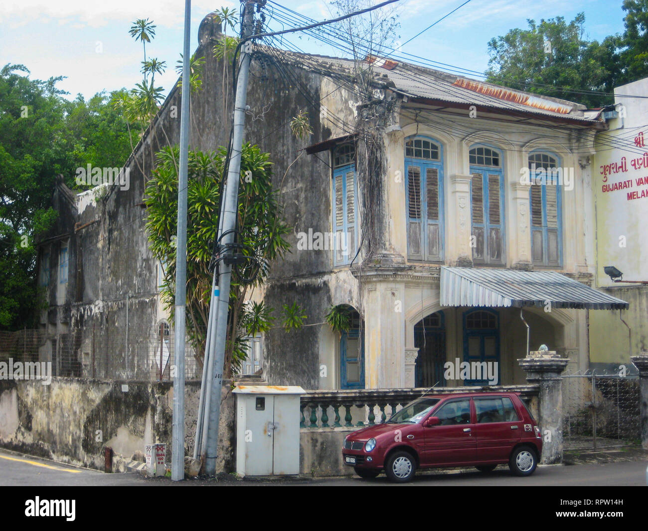 Traditional old house in Malacca (Melaka), Malaysia Stock Photo - Alamy