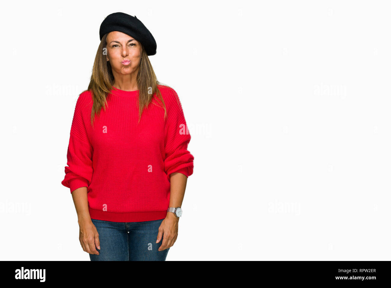 Puff cheek Cut Out Stock Images & Pictures - Alamy