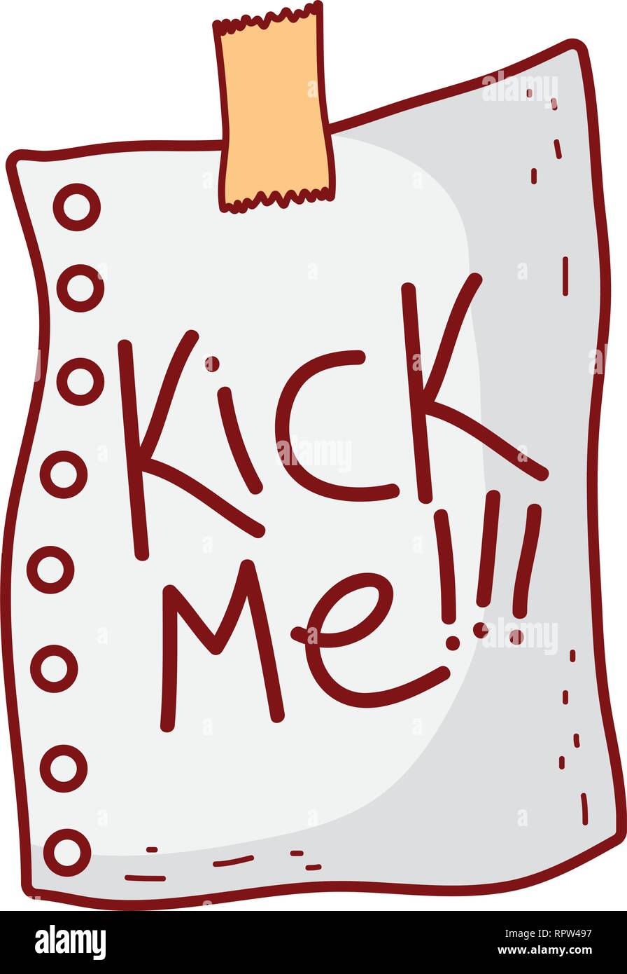 Humour note Stock Vector Images - Alamy