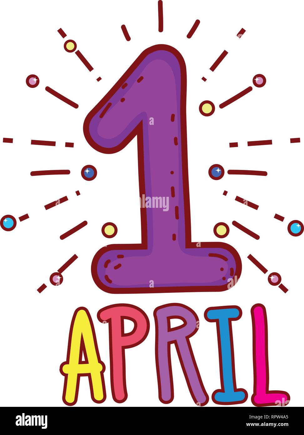 april first fools day celebration Stock Vector Image & Art - Alamy