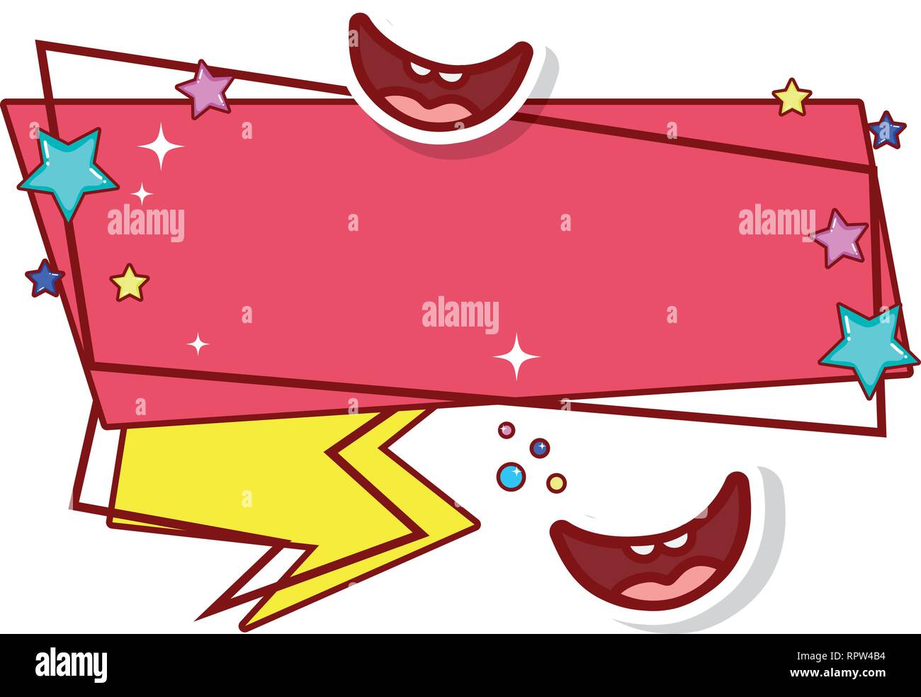 comic speech bubble with smiles Stock Vector Image & Art - Alamy