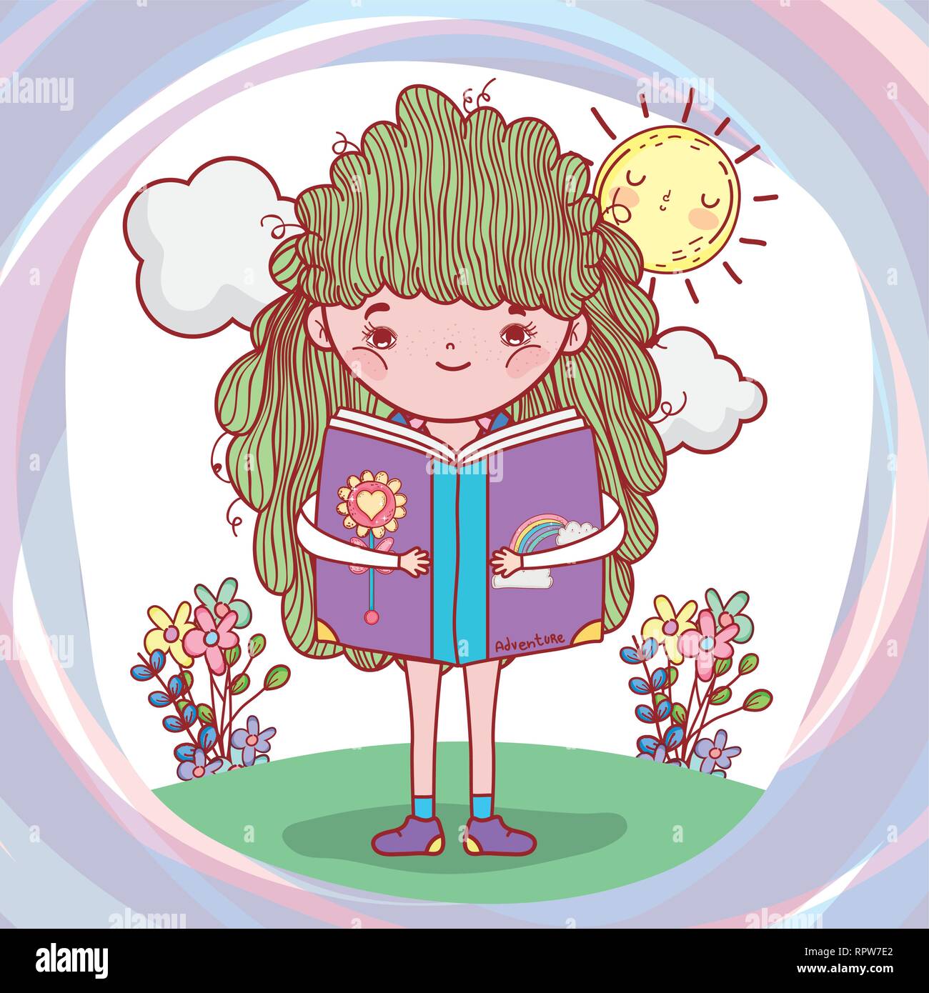 Learn flowers Stock Vector Images - Alamy